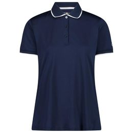 CMP - Women's Polo Stretch Piquet - Polo-Shirt Gr 34 blau