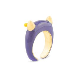 Monkimau Fingerring Teufel Ring vergoldet (Packung)