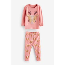 next Pyjama Weihnachtlicher Pyjama (2 tlg)