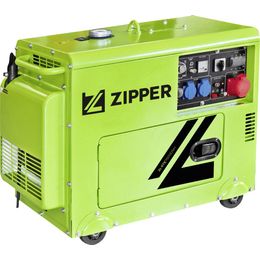 ZIPPER Stromerzeuger ZIPPER Diesel-Stromerzeuger ZI-STE7500DSH 6500 W