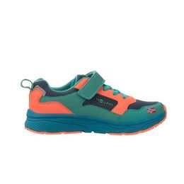 Trollkids - Kid's Haugesund Sneaker - Freizeitschuhe 26 | EU 26 blau/orange