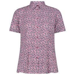 CMP - Women's Shortsleeve Shirt with Pattern - Bluse Gr 34 rosa