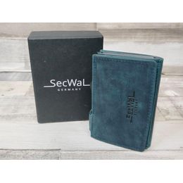 SecWaL Geldbörse SecWaL SW3 hunter blau Wiener Schachtel