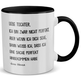 22Feels Tasse Tochter Geschenk von Mama Geburtstag 18 Jahre Mutter Kind Weihnachten