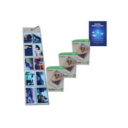 MAEXEL Sofortbildfilm »FUJIFILM 3x Fuji Instax Mini Film Doppelpack mit Wandalbum
