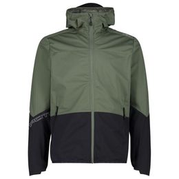CMP - Jacket Fix Hood Poly Pongee - Softshelljacke Gr 46 oliv/schwarz