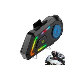 MAGICSHE Motorradhelme-Kopfhörer Motorrad Headset Bluetooth-Kopfhörer (Wasserdichte Kopfhörer)