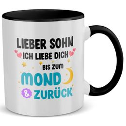 22Feels Tasse Sohn Geschenk Geburtstag 18 Jahre Kind Abi Master Bachelor Weihnachten