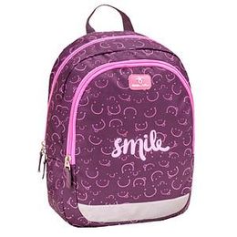 Belmil® Kindergartenrucksack Kiddy Pink Smile Kunstfaser pink