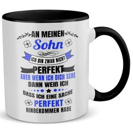 22Feels Tasse Sohn Geschenk Geburtstag 18 Jahre Kind Abi Master Bachelor Weihnachten