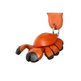 Monkimau Schlüsselanhänger Krebs Schlüsselanhänger Leder Tier Figur (Packung)