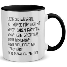 22Feels Tasse Schwägerin Geschenk Hochzeit Idee Frauen Weihnachten Geburtstag Haferl