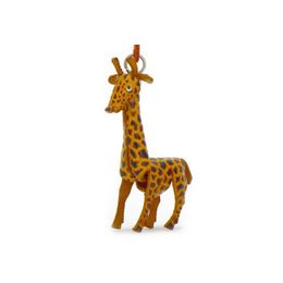 Monkimau Schlüsselanhänger Giraffen Schlüsselanhänger Leder Tier Figur (Packung)