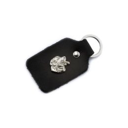 Monkimau Schlüsselanhänger Rottweiler Schlüsselanhänger Leder Tier Figur (Packung)