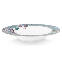 PIP Studio Suppenteller Flower Festival Suppenteller Light Blue 21