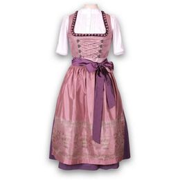 Pezzo D'oro Dirndl Wiesndirndl beerefarben Midilänge 70 cm (2