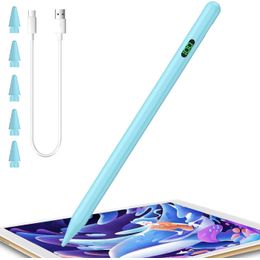 YOLPHA Eingabestift iPad, Active Stylus Pen mit 5 Ersatzspitzen