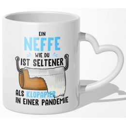 22Feels Tasse Neffe Geschenk 18. Geburtstag Jungs Abitur Weihnachten Firmung Haferl