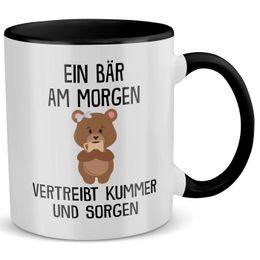 22Feels Tasse Bär Süßes Tier Spruch KaffeeGeschenk Arbeitskollege Büro Humor