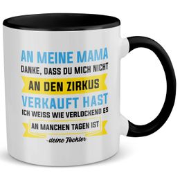 22Feels Tasse Mama Geschenk von Tochter Muttertag Geburtstag Mutter Weihnachten Frau