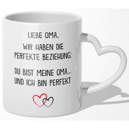 22Feels Tasse Oma Geschenk Geburtstag Grossmutter Rentnerin Frauen Weihnachten