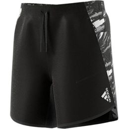 adidas Sportswear Sporthose M D4T AOP SHORT BLACK/WHITE