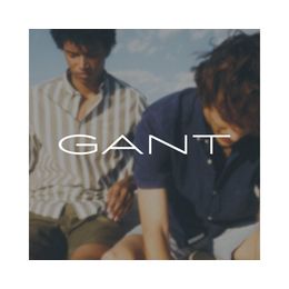 Gant Kapuzenpullover 2037044 Herren Script Graphic Sweatshirt mit halblangem Reißverschluss