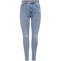 Only Onlrose HW Skinny DNM GUA058 Jeans blau in W26L30