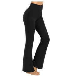 FIDDY Haremshose Yoga-Hosen für Damen Mit Taschen Activewear-Hosen