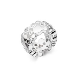 SKIELKA DESIGNSCHMUCK Silberring Silber Ring "Glamour" (Sterling Silber 925)