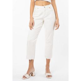 fresh made Ankle-Jeans Straight-Leg-Jeans cropped