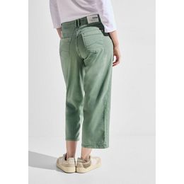 Cecil Loose-fit-Jeans mit Wide Legs, grün