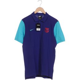 Nike Herren Poloshirt, blau, Gr. 48