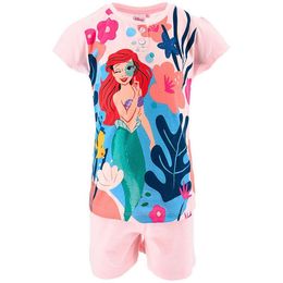 Disney Princess Schlafanzug Arielle (2 tlg) Pyjama Set kurz