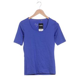 s.Oliver Selection Damen T-Shirt, blau, Gr. 36
