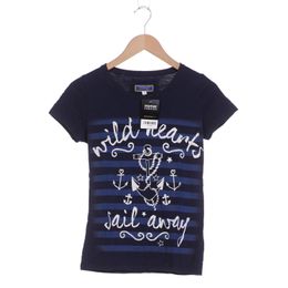 Marie Lund Damen T-Shirt, marineblau