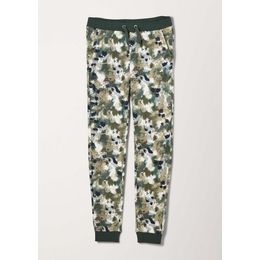 s.Oliver Leggings Regular: Sweathose mit abstraktem Muster