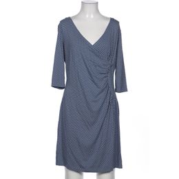 Zwillingsherz Damen Kleid, blau, Gr. 36