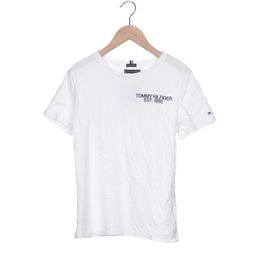 Tommy Hilfiger Herren T-Shirt, weiß, Gr. 164