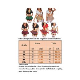 B.X Body-Ouvert Dessous-Set für Damen Rollenspiel Student Kostüme Krawattenoberteil zweiteilige Dessous-Outfits Set Sexy und Mini-Faltenrock-Set