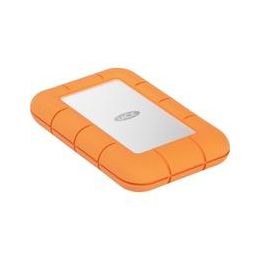 LaCie Rugged Mini SSD 500 GB, Externe SSD orange/silber, USB-C 3.2 Gen 2x2 (20 Gbit/s) Kapazität: 500 GB Datentransferrate: Lesen: 2.000 MB/s, Schreiben: 2.000 MB/s