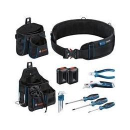 Bosch Werkzeugg&uuml;rtel und Handwerkzeug-Set Professional schwarz, ProClick System, inkl. 14-teiliges Werkzeug-Set