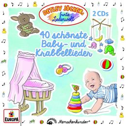 40 schönste Baby- und Krabbellieder - Detlev Jöcker. (CD)