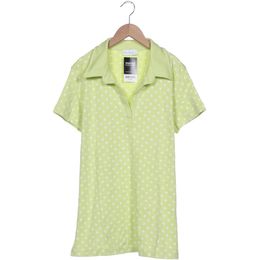 Ulla Popken Damen Poloshirt, hellgrün, Gr. 42