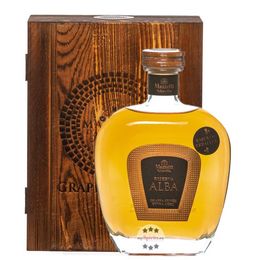 Mazzetti d’Altavilla Riserva Alba Grappa Cuvée / 43 % Vol. / 0,7 Liter-Flasche in Holzschatulle