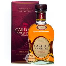 Cardhu Whisky: Amber Rock Single Malt Scotch Whisky in Geschenk-Box / 40% Vol. / 0,7 l Flasche