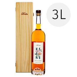 Distillerie Berta Berta Grappa Elisi / 43 % Vol. / 3,0 Liter-Flasche in Holzkiste