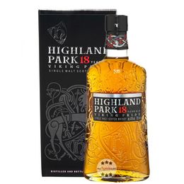 Highland Park 18 Jahre Viking Pride Single Malt Scotch Whisky / 43 % Vol. / 0,7 Liter-Flasche in Geschenkkarton