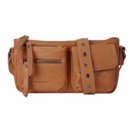 FREDsBRUDER In My Pocket Schultertasche Leder 31 cm toffee amber