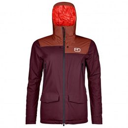 Ortovox - Women's 2L Swisswool Sedrun Jacket - Skijacke Gr S rot